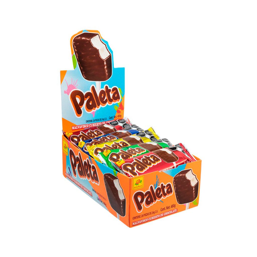 Malvaviscos con chocolate - Dulces De La Rosa